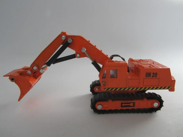 ANCIEN JOUET GRUE Chenilles Shinsei Hitachi Uh20/Pelle Chargeuse/Crane ...