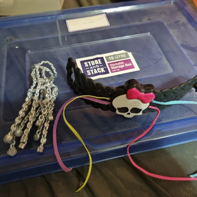 MONSTER HIGH CHAIN Skirt and mcdonalds monster high bracelet $15.00 ...