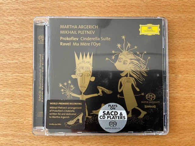 SACD M. ARGERICH / Pletnev - Prokofiev Cinderella, Ravel Ma Mère l'Oye s.g. Zust EUR 29,99 ...