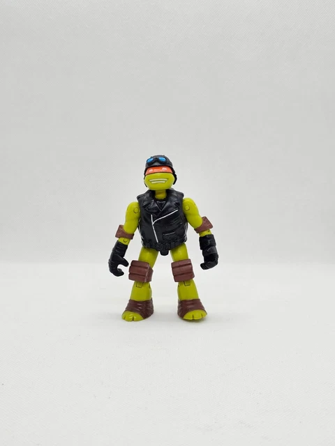 FIGURINE TMNT TEENAGE Mutant Ninja Turtles Hot Rod Mikey Michelangelo ...