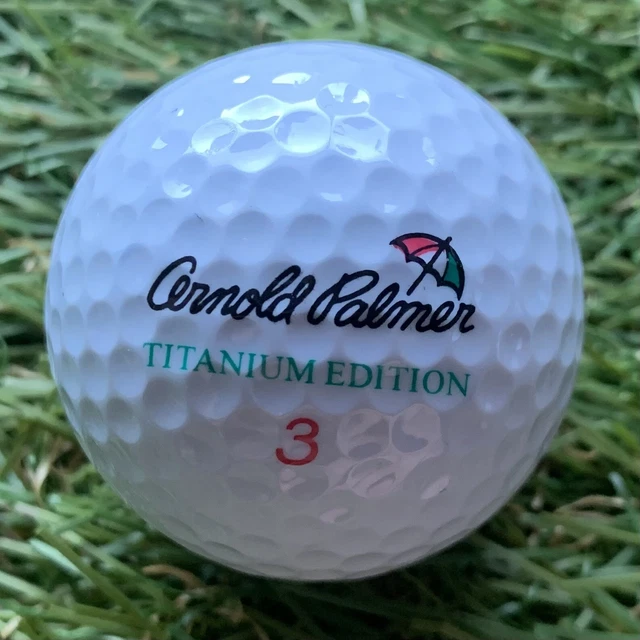 ARNOLD PALMER TITANIUM Edition Golf Ball NEW OLD STOCK Collectors Item ...