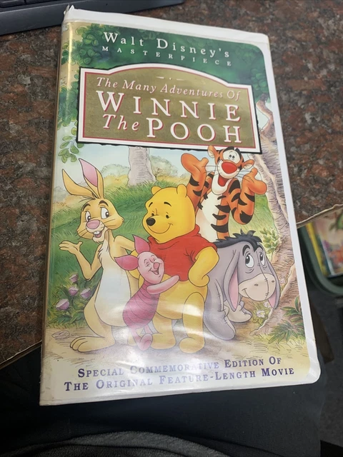 LE MANY ADVENTURES of Winnie the Pooh (VHS, 1996, Clam Shell) Walt ...
