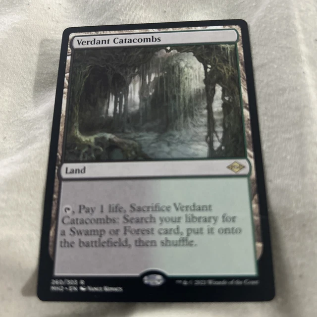VERDANT CATACOMBES MTG Modern Horizons 2 (MH2) Magic The Gathering EUR ...