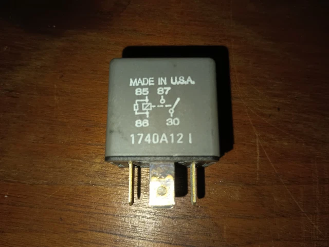 FORD MULTI-PURPOSE 4 pin relay O101K 5C3T-14B192-AA tested 90 day ...