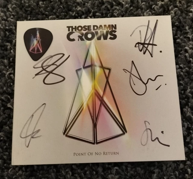 THOSE DAMN CROWS - Point Of No Return Cd Signed EUR 17,54 - PicClick IT