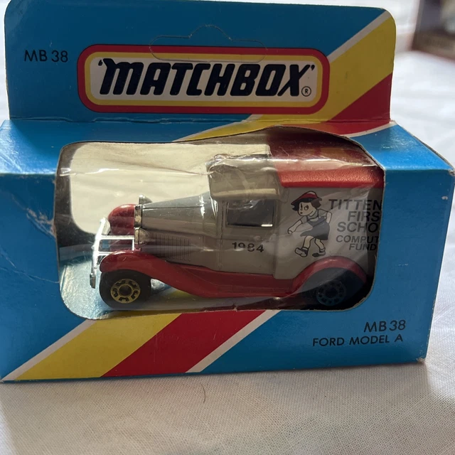 MATCHBOX MB38 TITTENSOR First School Promotional Ford Model A Van, Mint ...