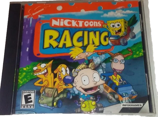 NICKTOONS COURSE (PC, 2000, Windows 95/98, Infogames) Complete-Brand ...