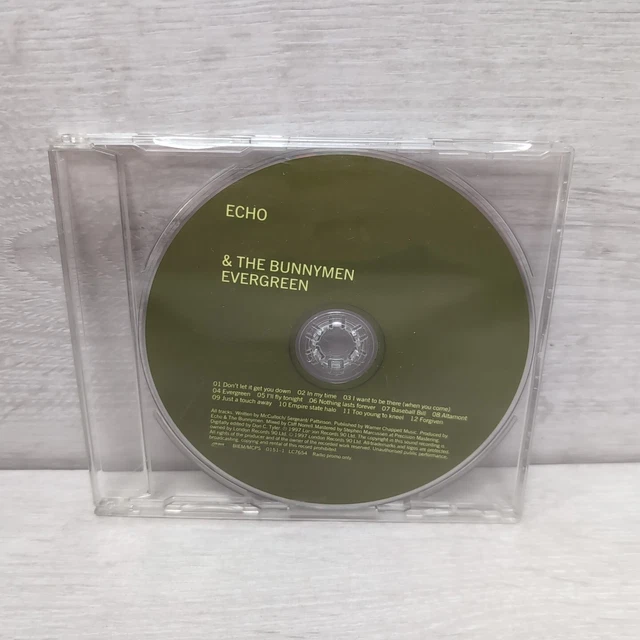 ALBUM CD ECHO And The Bunnymen Evergreen radio promo uniquement copie 1997 excellent état EUR 9 ...