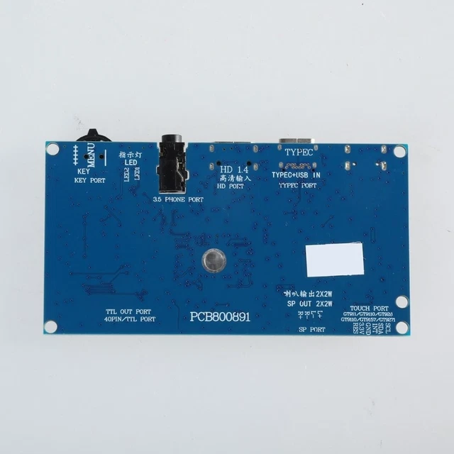 LCD TOUCH PANEL Driver Board 40Pin TTL LCD Display Driver Board Panel ...