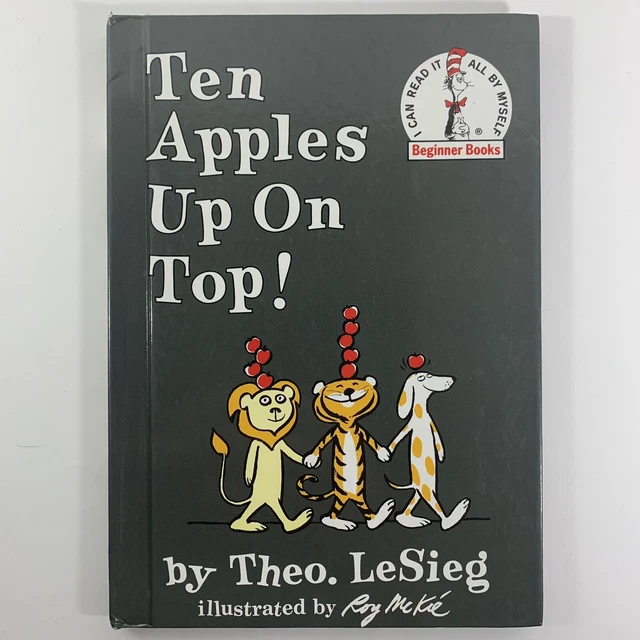 TEN APPLES UP ON TOP! by Theo. LeSieg, 1st edition 1961 £13.96 ...