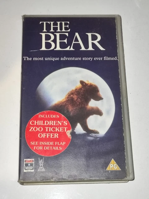 THE BEAR VHS Video tape Cert. PG £3.28 - PicClick UK