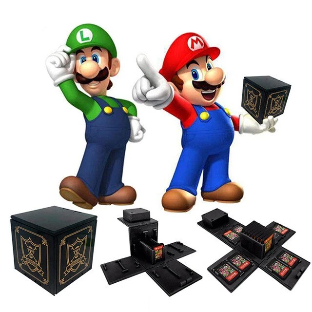 GAMES STORAGE CASE for Super Mario Bros Game Card Holder Game Storage ...