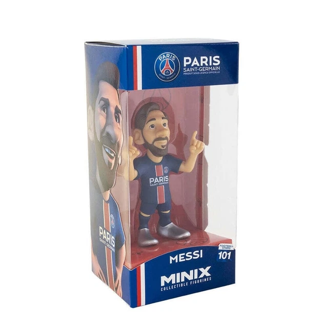 BANDAI MINIX PSG Paris Saint-Germain LIONEL MESSI Football Figure ...