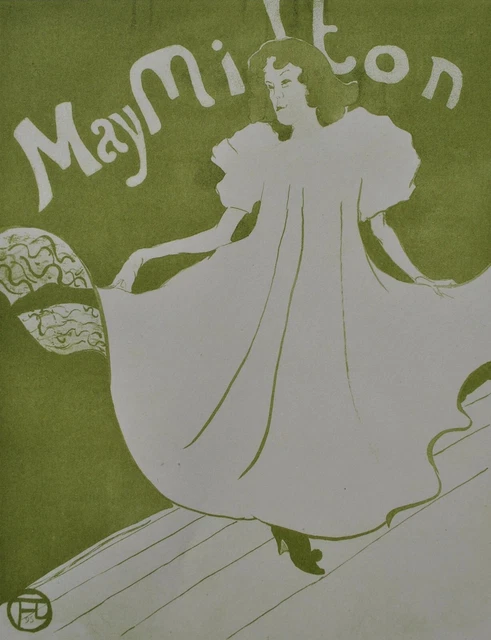 HENRI DE TOULOUSE LAUTREC : May Milton, GRAVURE signée, 1927 EUR 89,00 ...