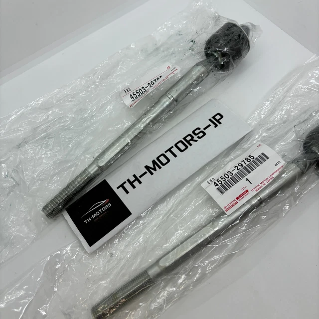 TOYOTA LEXUS GENUINE IS300 Steering Rack End Inner Tie Rod Set 45503 ...