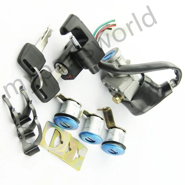 FOR HONDA IGNITION Switch Seat Lock Key Set CN250 Helix 1986-2007 35010 ...