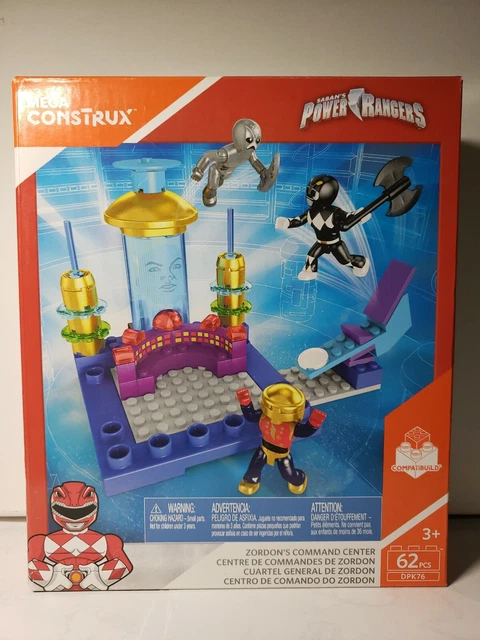 MEGA CONSTRUX POWER Rangers Zordon's Command Center - Brand New!! 62 ...