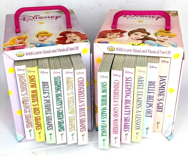 NEW DISNEY PRINCESS 12 Board Books I Can Be A Princess Collection Set ...
