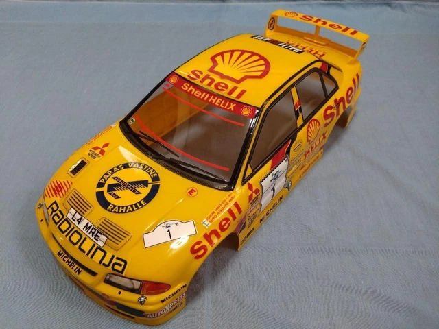 ABC LANCER EVOLUTION Iii Body Shell Clear Lexan 1/10 Scale Rc Car Body ...