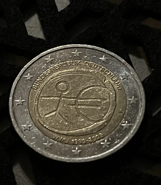 2 EURO MÜNZE BRD Strichmännchen WWU 1999-2009 Fehlprägung Sammler Rar EUR 1,00 - PicClick DE