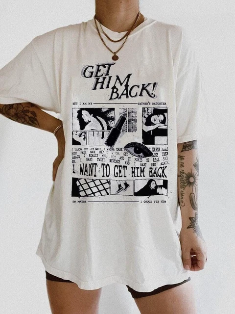 GET HIM BACK T-shirt, Olivia Rodrigo Guts Merch, Guts Tour, Guts Tour ...