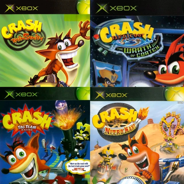 CRASH BANDICOOT XBOX Original Retro Games - Choose Your Game ...