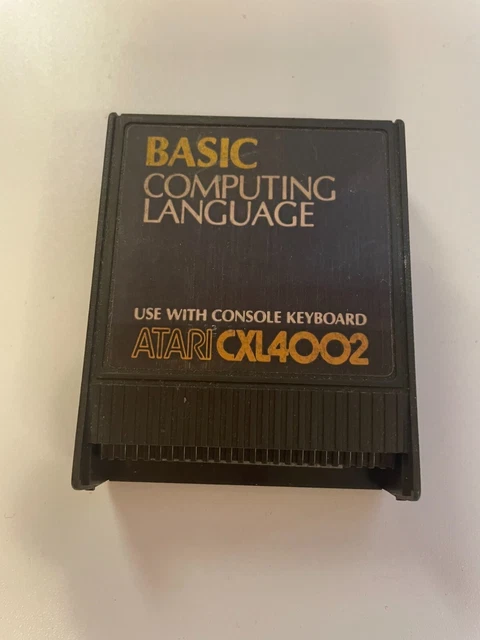 BASIC : COMPUTING Language CXL4002 Original ATARI 400/800 Computer ...
