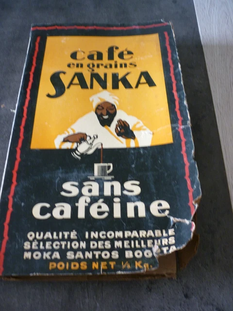 ANCIENNE BOITE A cafe SANKA EUR 6,99 - PicClick FR