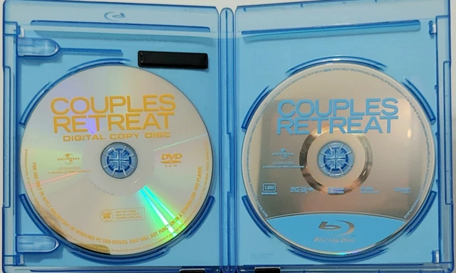 COUPLES RETREAT _ Bluray + DVD _ Vince Vaughn _ Jason Bateman $8.95 ...