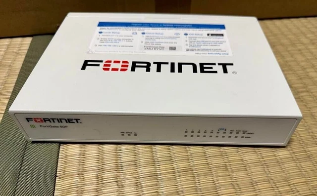 FORTINET FORTIGATE-60F NETWORK Security Firewall Initialized FG-60F w ...