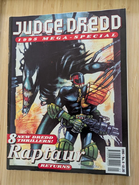 JUDGE DREDD 1995 Mega-Special Comic Book Magazine Issue N0. 8 Raptaur £ ...