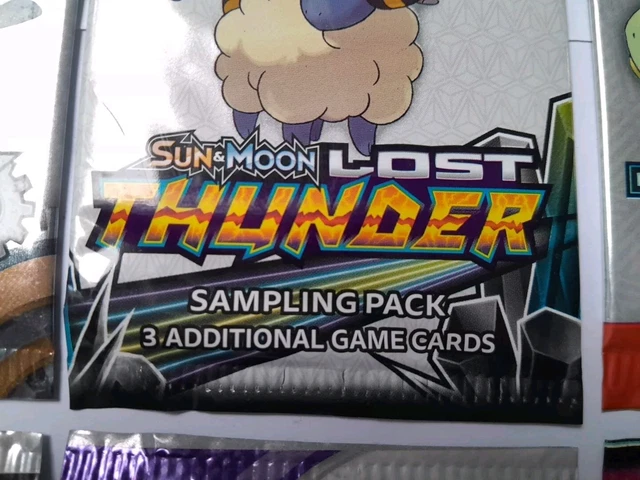 POKEMON TRADING CARD Sample Pack Sun And Moon Lost Thunder+ BRAND NEW ...