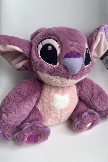 NEW DISNEY X Primark Lilo & Stitch Angel Soft Toy Plush Light Up Cheeks ...