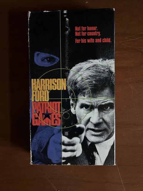 HARRISON FORD IN Tom Clancy's "Patriot Games" (VHS, 1992) £4.67 ...