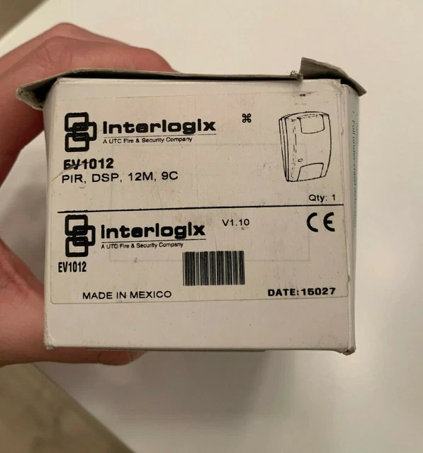 NEUF DÉTECTEUR DE mouvement Interlogix Aritech PIR EV1012 EUR 30,85 - PicClick FR