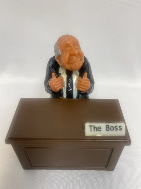 VINTAGE CAKE TOPPER Old Man The Boss Office Desk 1961 £19.72 - PicClick UK