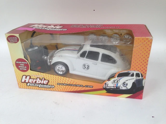 DISNEY HERBIE FULLY Loaded Remote Radio Control VW Beatle Car Sealed In ...