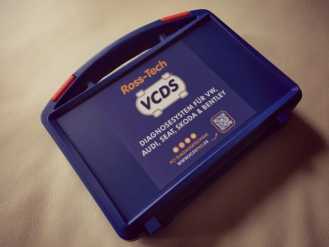 ORIGINAL ROSS-TECH VCDS HEX+CAN-USB Diagnosekabel Software VW AUDI SEAT ...