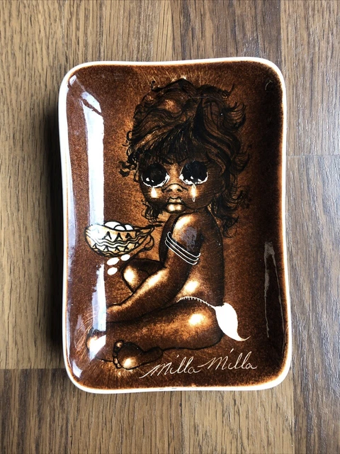 VINTAGE AUSTRALIAN POTTERY Studio Anna Milla Milla Aboriginal Girl ...