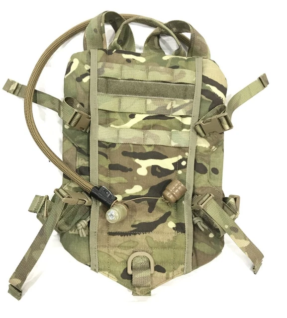 BRITISH ARMY RIDER Virtus 3L Hydration Pack MTP Camouflage MOLLE #4677 ...