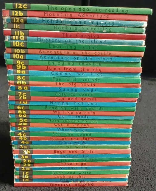 VINTAGE LADYBIRD BOOKS - Full Set Of Peter And Jane - 37 Bks - Fab ...
