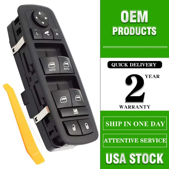 FRONT LEFT DRIVER Master Power Window Switch For 2014-2018 Jeep Grand ...