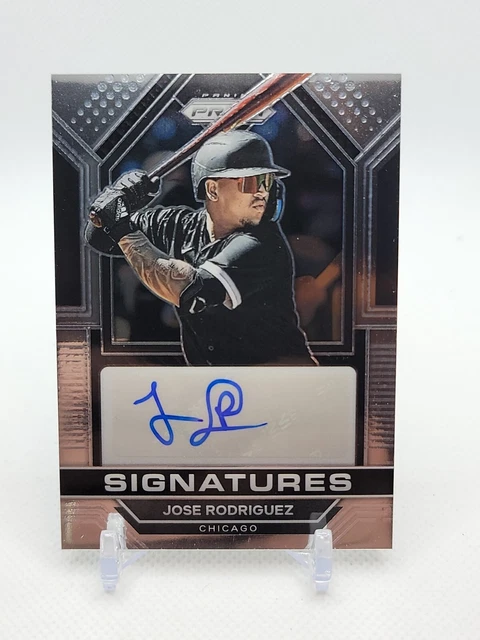 JOSE RODRIGUEZ 2023 Prizm Signatures AUTO SIG-JR Chicago White Sox EUR ...
