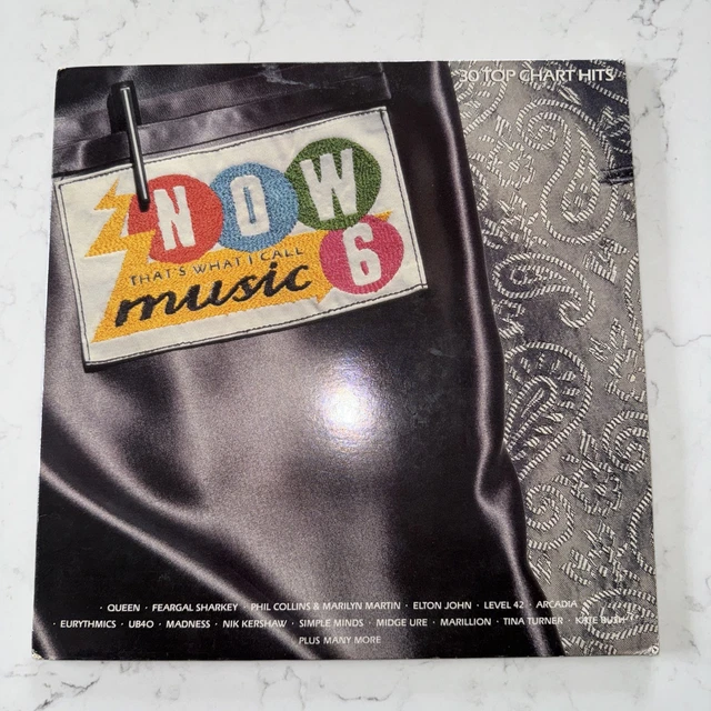 NOW THAT'S WHAT I Call Music 6 Vinyl Record Double Album LP EMI NOW 6 ...