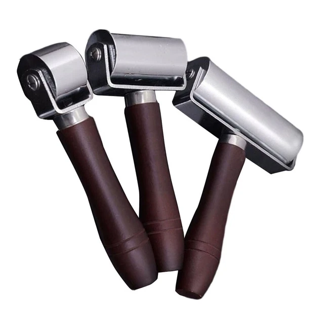 ROULEAU EN CUIR mat??riau acier pour bords de colle stratification ...