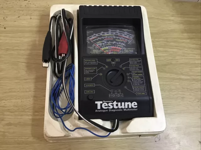 GUNSON'S TESTUNE ANALOGUE Diagnostic Multimeter £20.00 - PicClick UK