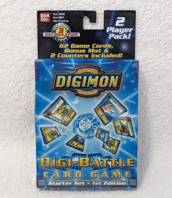 BANDAI DIGIMON CARDS Digi Battle 2 Player Starter Set Trading Card Game ...