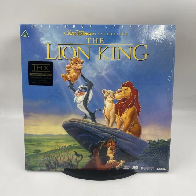 THE LION KING LaserDisc NTSC Disney Film Movie Home Cinema Theatre ...