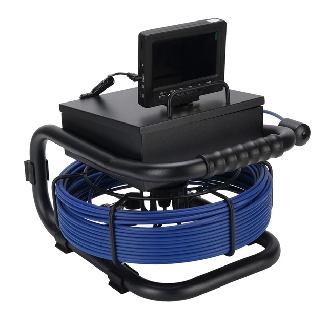 SEWER CAMERA PIPE Inspection Camera 12 LED White Lights For ...