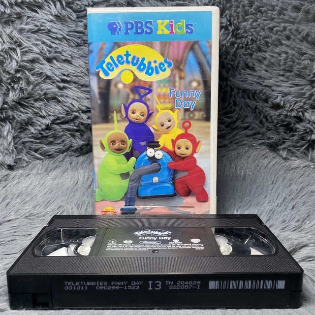 TELETUBBIES PBS KIDS VHS Funny Day Clamshell 1999 WB guter Band 5 EUR ...